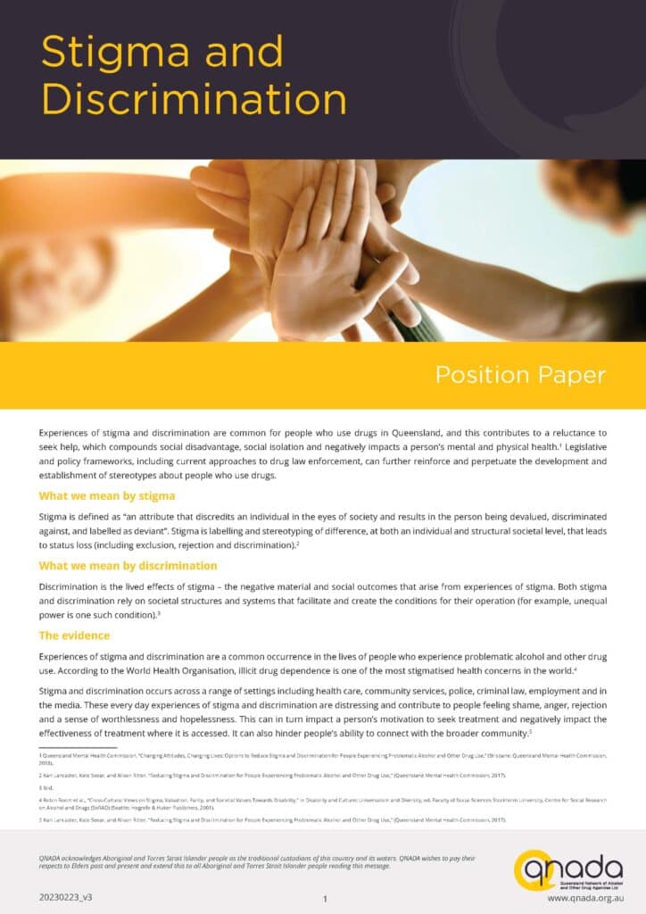 Our policy positions - QNADA