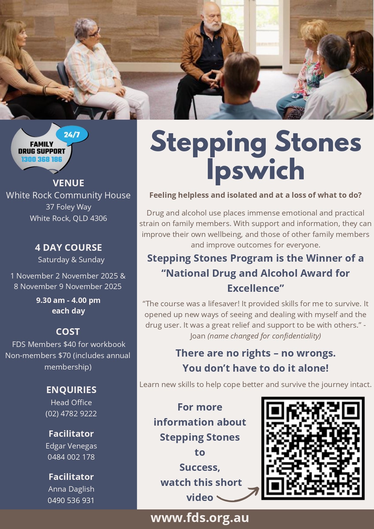 Stepping Stones Program for Families In Ipswich - QNADA